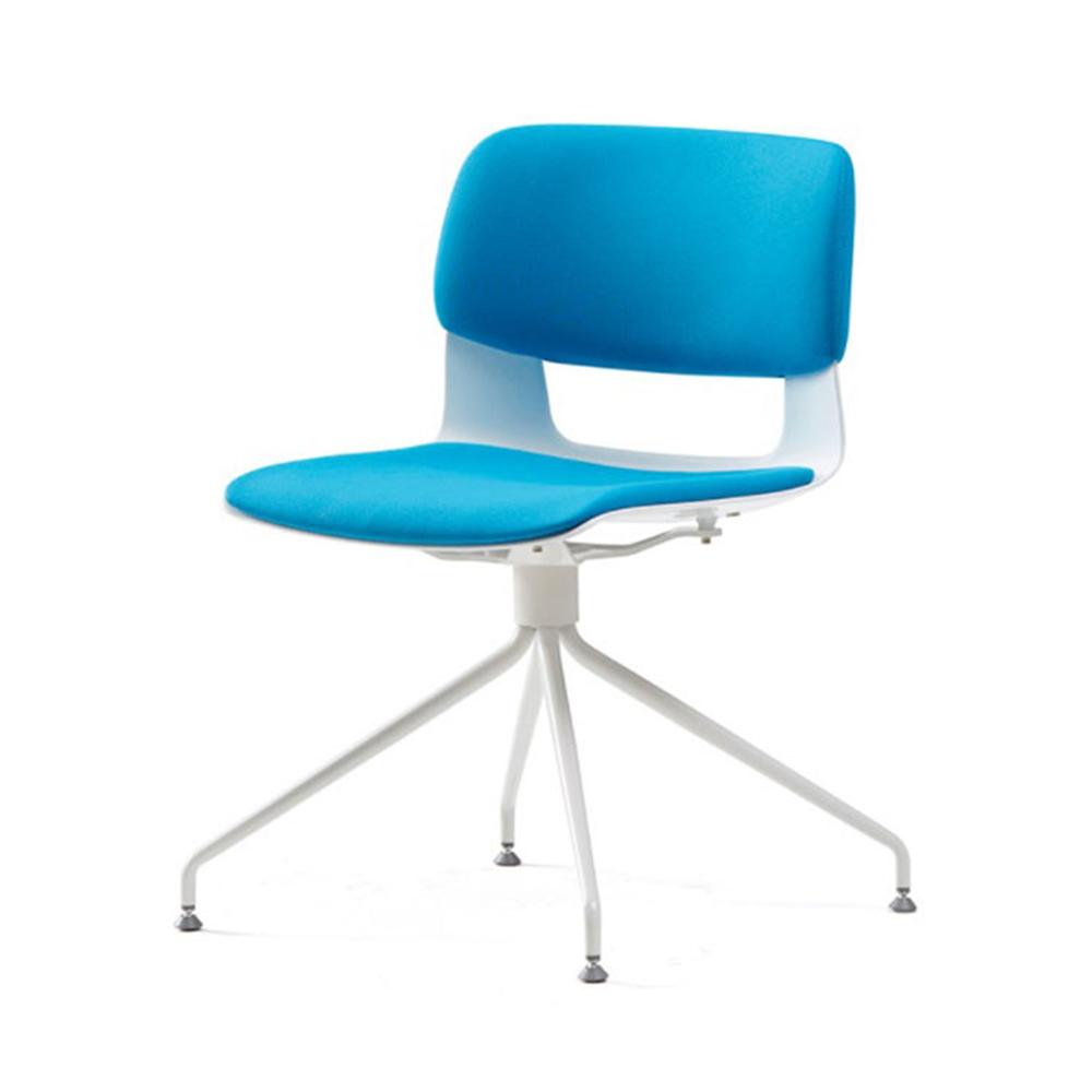 Fursys Button LUX Swivel Chair on Glides | Werken Workspace Furniture