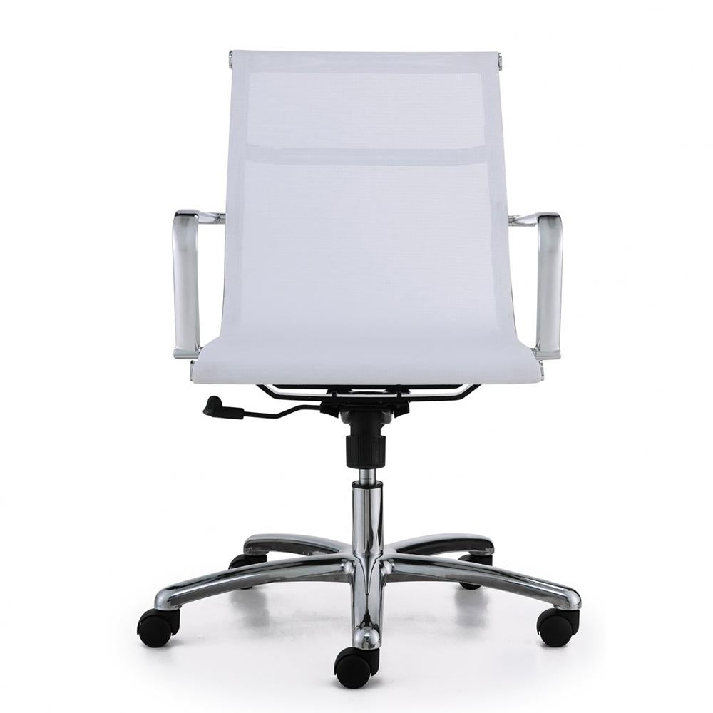 Soft Mesh Back Meeting Chair with Arms | Werken Workspace Furniture